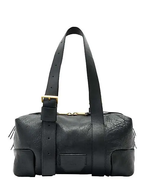 ALLSAINTS Ares Leather Shoulder Bag - Black