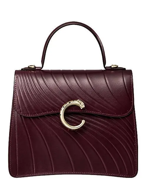 CARTIER Panthère De Top-handle Bag - Grape