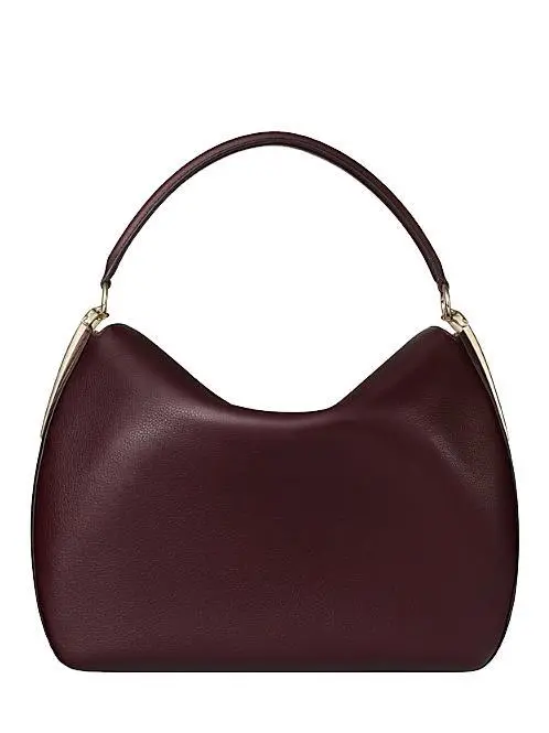 CARTIER Panthère Double De Medium Leather Hobo Bag - Grape