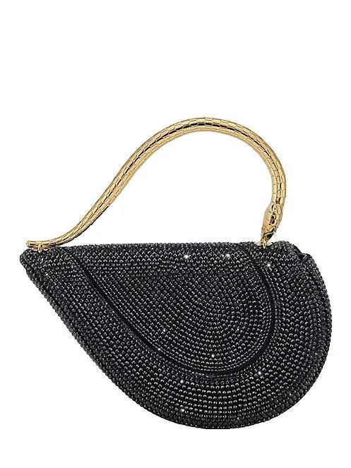BVLGARI Serpenti Cuore 1968 Top-handle Bag - Black