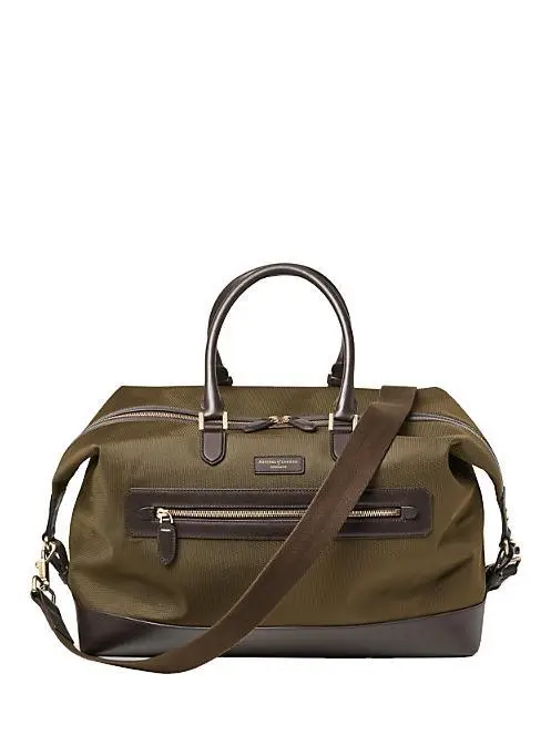 ASPINAL OF LONDON Weekend Duffle Bag - Khaki