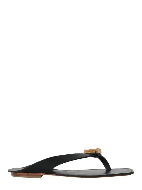 Johanna Ortiz Voices Of The Frontier Sandals - Black