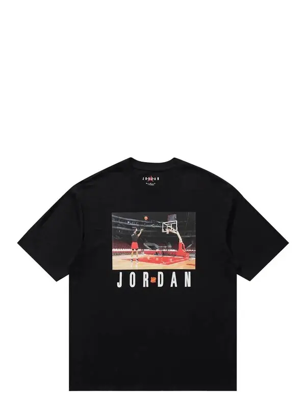 JORDAN X Undefeated Free Throw T-shirt - Black