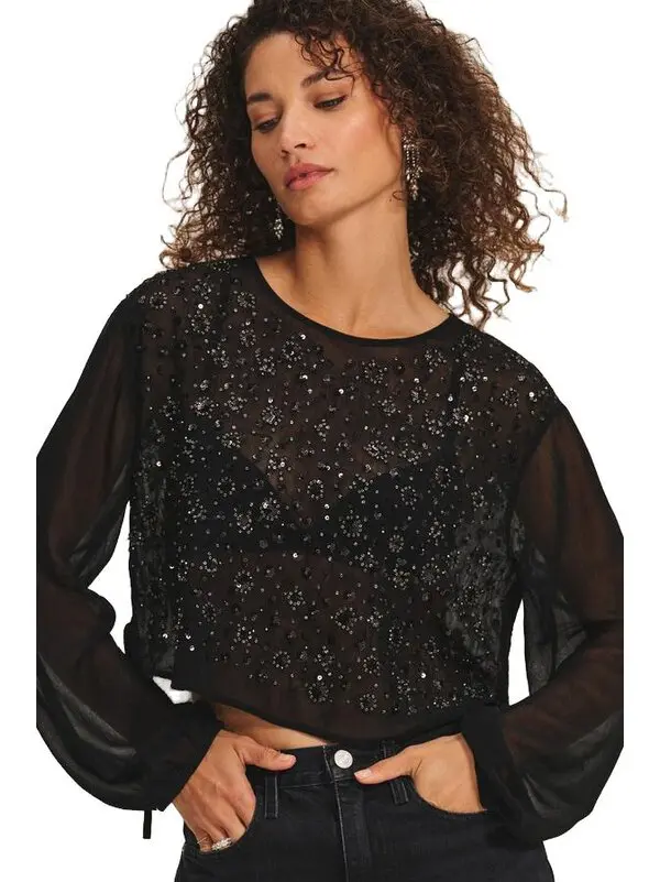 Velvet By Graham & Spencer Marlowe Top - Black