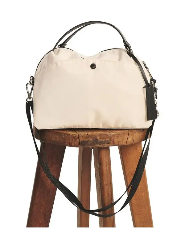 Velvet By Graham & Spencer Nylon Crossbody Bag - Natural