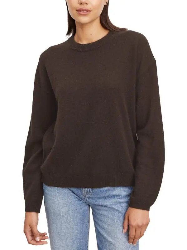 Velvet By Graham & Spencer Brynne Cashmere Sweater - Brown
