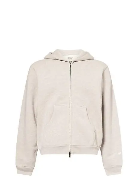 AUSTIN POST Rodeo Hooded Fleece Hoody - Heather Grey