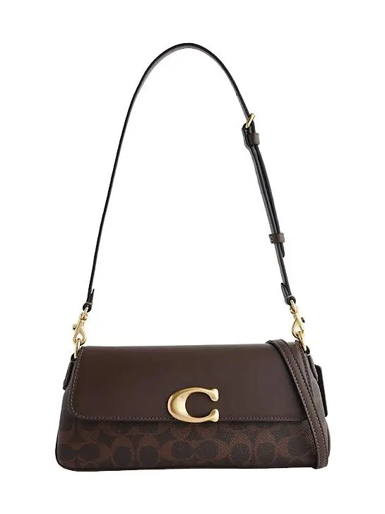COACH Leather Shoulder Bag - B4/maple Maple