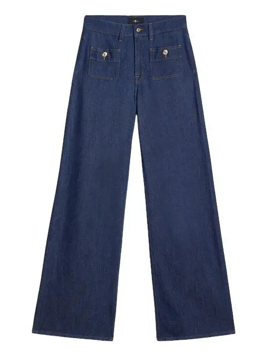 7 For All Mankind Weightless Lotta In Halona - Denim