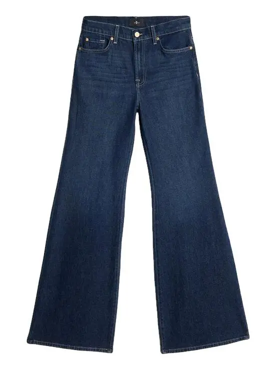 7 For All Mankind Retro Flare Jean - Denim