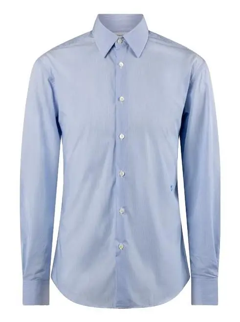 FERRAGAMO Shirt With Micro Print - White