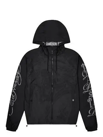 Trapstar X Ed Hardy Geisha Windbreaker - Black