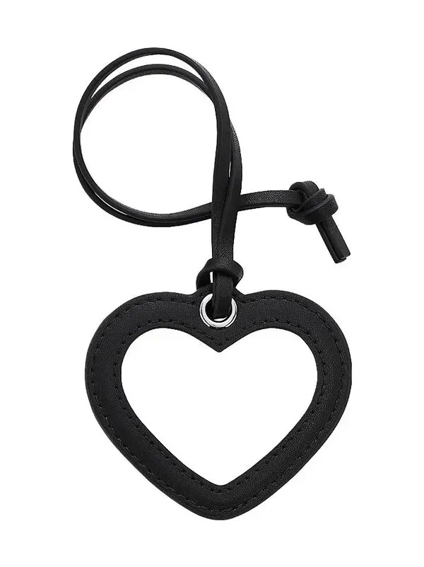 Marc Jacobs The Heart Mirror Bag Charm - Black