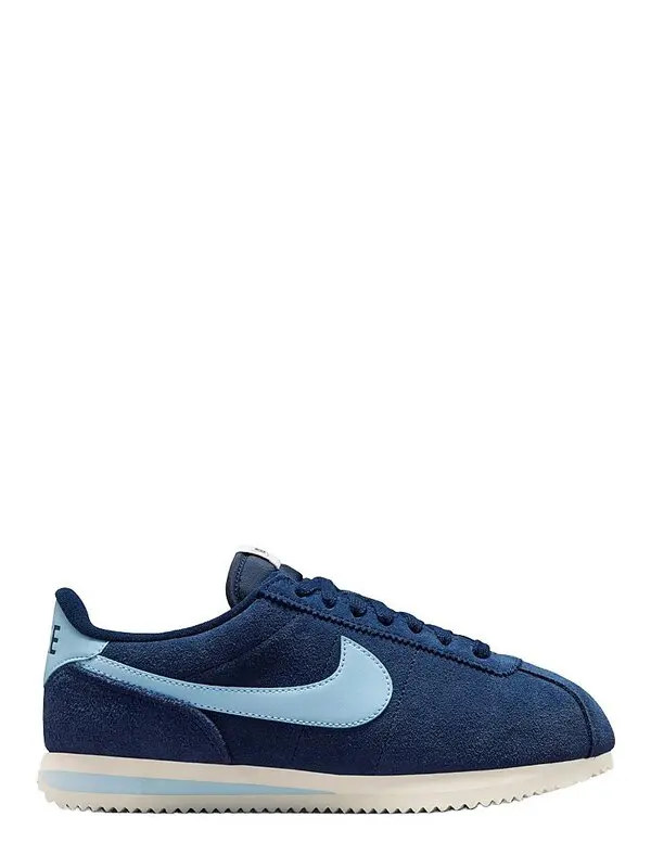 Nike Cortez Leather Sneakers - Midnight Navy