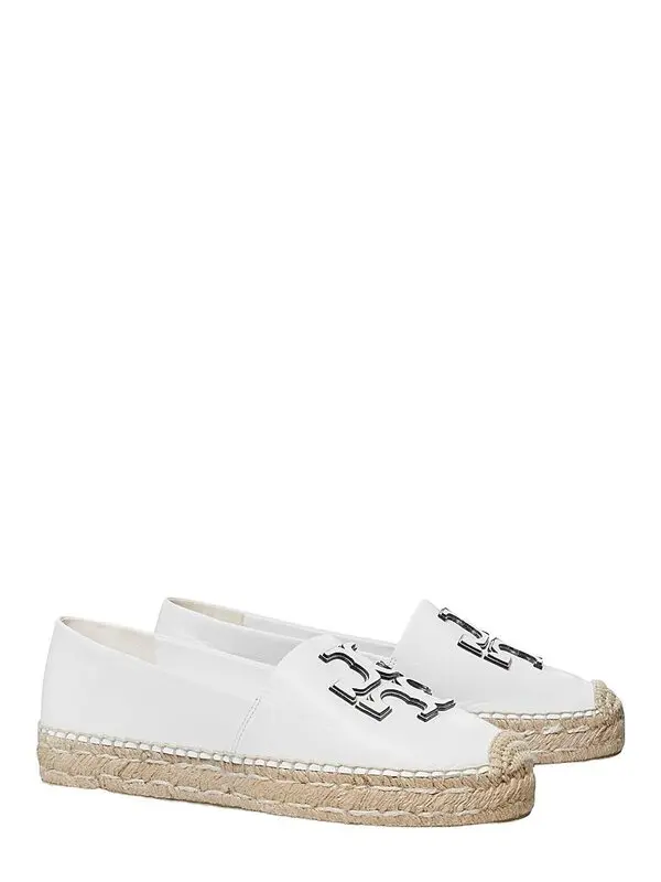 Tory Burch Ines Platform Espadrille Flats - Gardenia