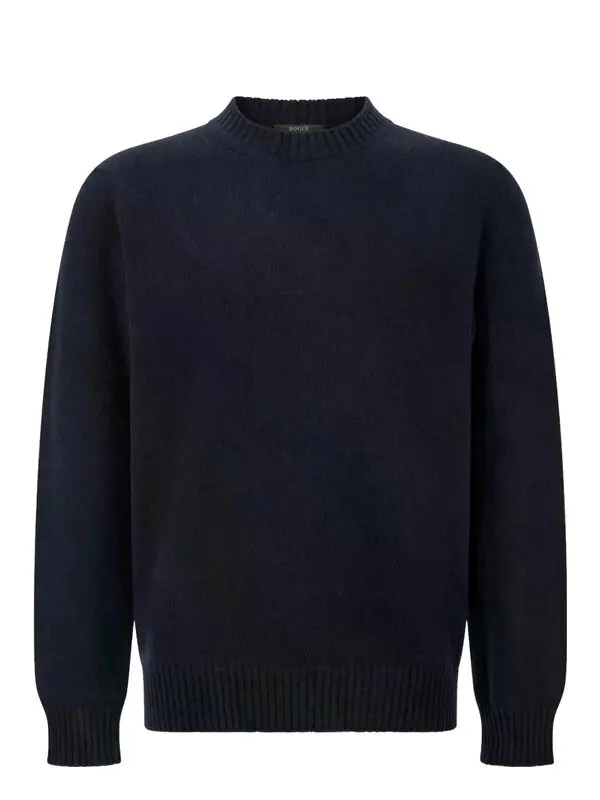 Boggi Milano Crew-neck Pullover - Blue