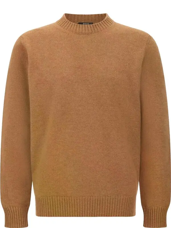 Boggi Milano Crew-neck Sweater - Brown