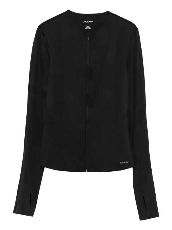 Calvin Klein Zip-up Jacket - Black