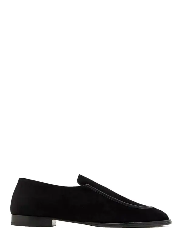 NEOUS Polaris Suede Loafers - Black