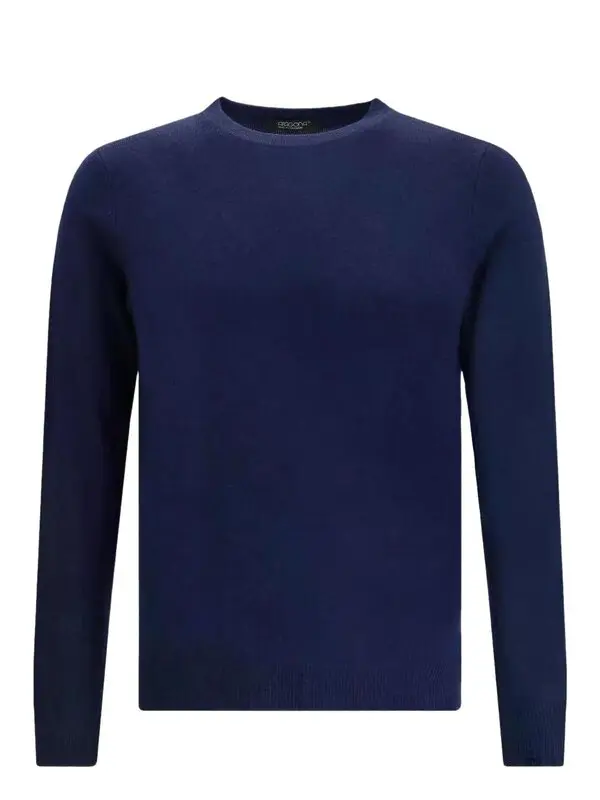 ARAGONA Crew-neck Sweater - Blue