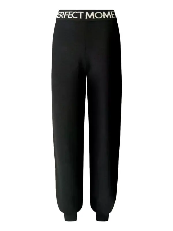 Perfect Moment Logo-band Pants - Black