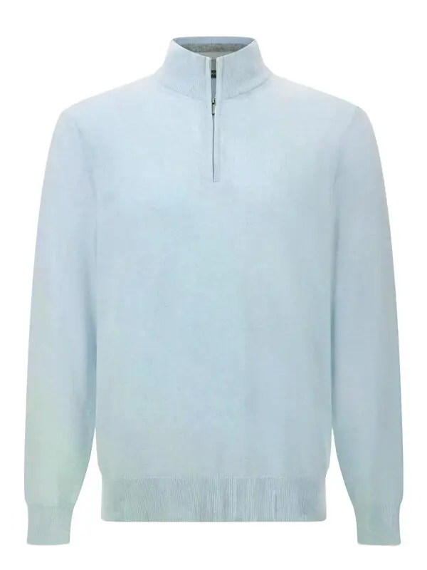 Boggi Milano Cashmere Blend Pullover - Blue