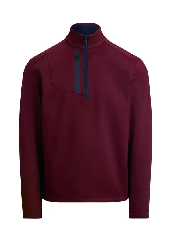 Rlx Ralph Lauren Zipped Pocket Sweatshirt - Red