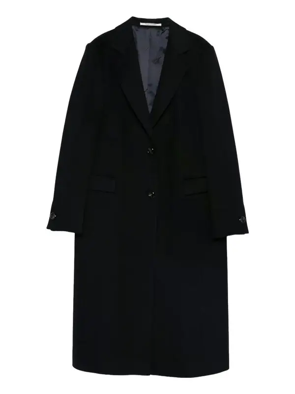 Tagliatore Amanda Single-breasted Coat - Blue