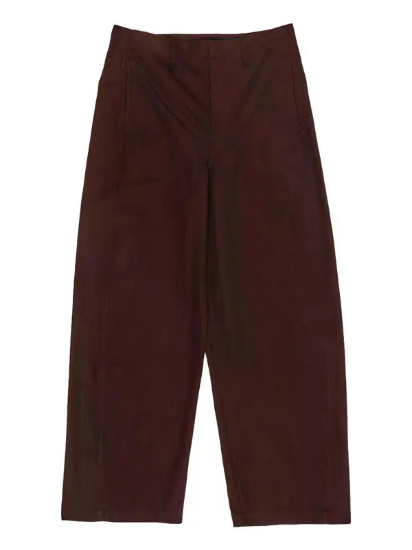 Bimba Y Lola Zip-fastening Trousers - Brown