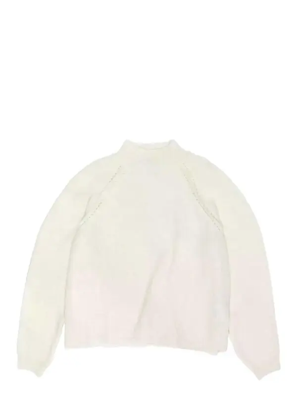 Bimba Y Lola High-neck Openwork Sweater - Neutrals
