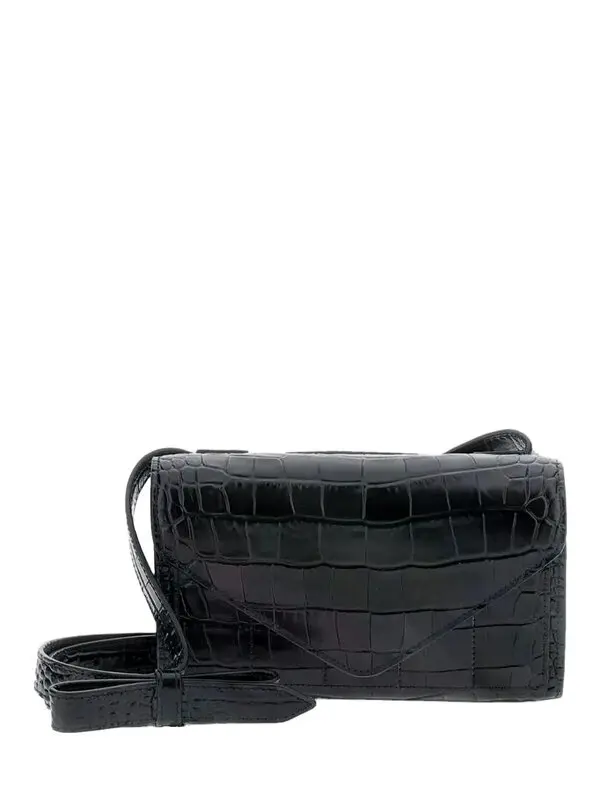 MICOLI Intasca Shoulder Bag - Black