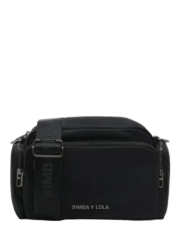Bimba Y Lola Small Pocket Crossbody Bag - Black