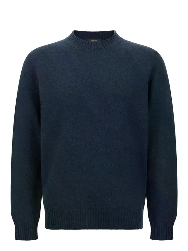 Boggi Milano Crew-neck Sweatshirt - Blue