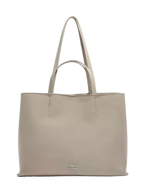 Bimba Y Lola Zip Handle Tote Bag - Neutrals