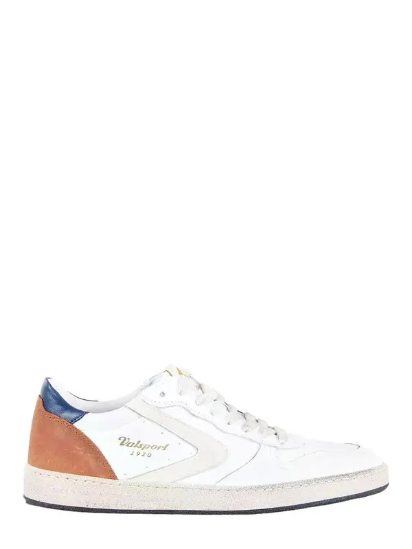VALSPORT Davis Heritage Perforated Sneakers - White