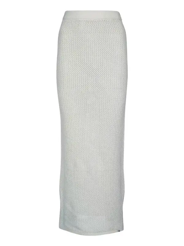 Tommy Hilfiger Knitted Skirt - White