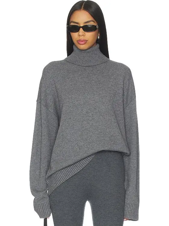 L'academie Ronny Turtleneck Sweater - Grey
