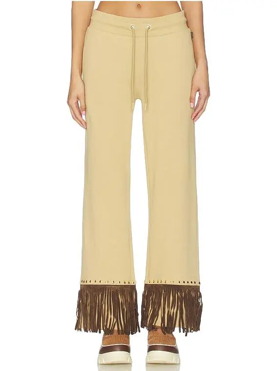 Goldbergh Reign Wide Leg Track Pant - Caramello