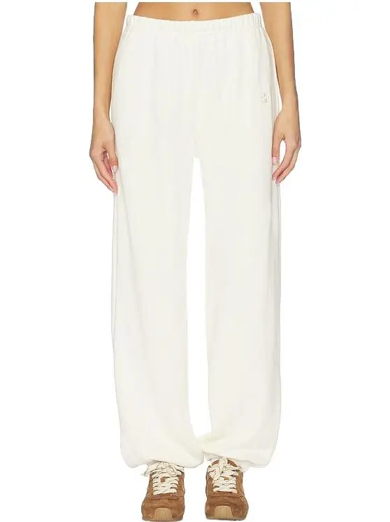 Eterne Boyfriend Pocket Sweatpant - Cream