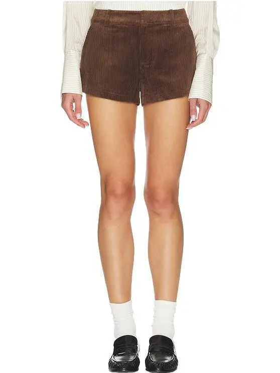 NAKEDVICE The Jude Cord Short - Brown