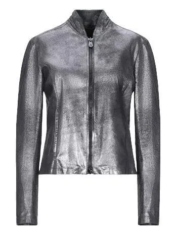 Peuterey Platinum Leather Jacket - Black