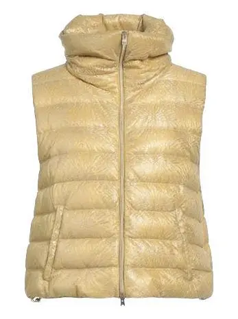 Herno Resort Vest With Metallic Fiber - Yellow