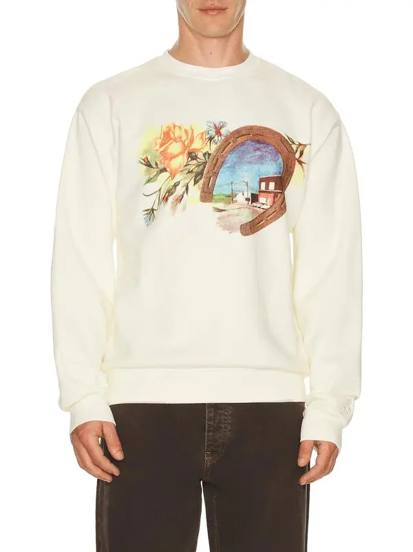 ONE OF THESE DAYS Everyones In Love With You Sweatshirt - Bone
