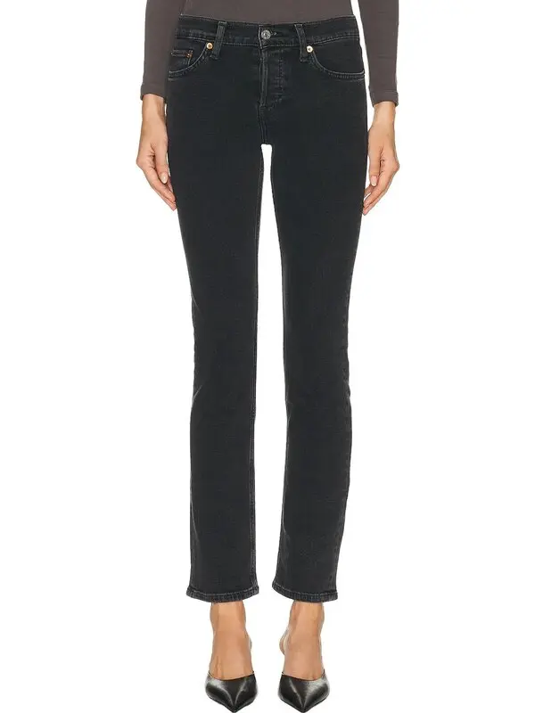 RE/DONE The Slim Cig Jeans - Back To Black