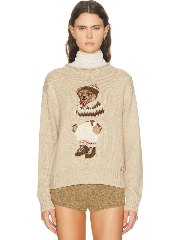 Polo Ralph Lauren Crewneck Sweater - Dark Almond Marl