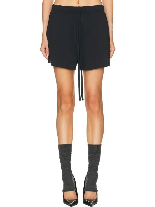 Fear Of God Soccer Short - Jet Black