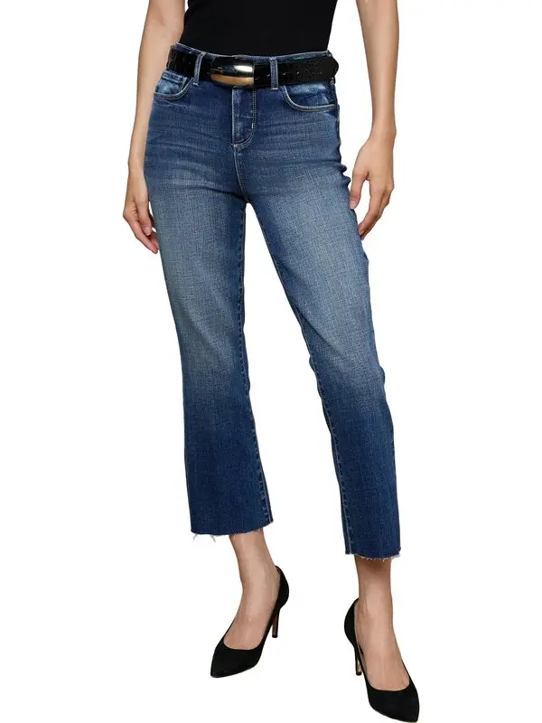 L'Agence Kendra Cropped Flare Jean - Gladstone
