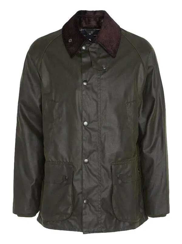 Barbour Waxed Bedale Jacket - Green