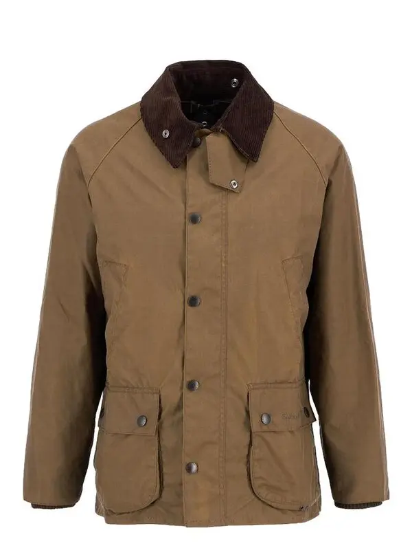 Barbour Waxed Bedale Jacket - Brown