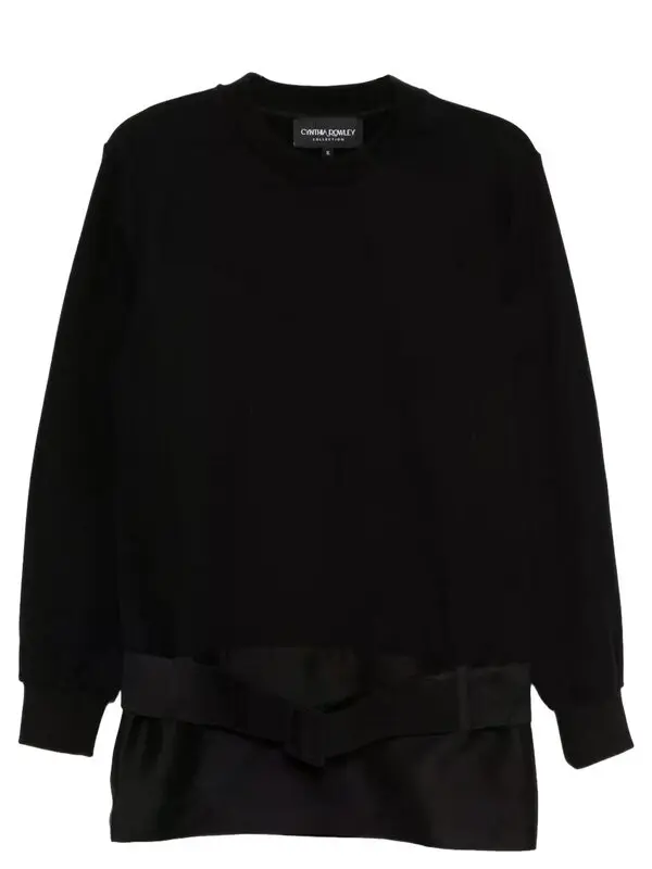 Cynthia Rowley Belted Dress - Black